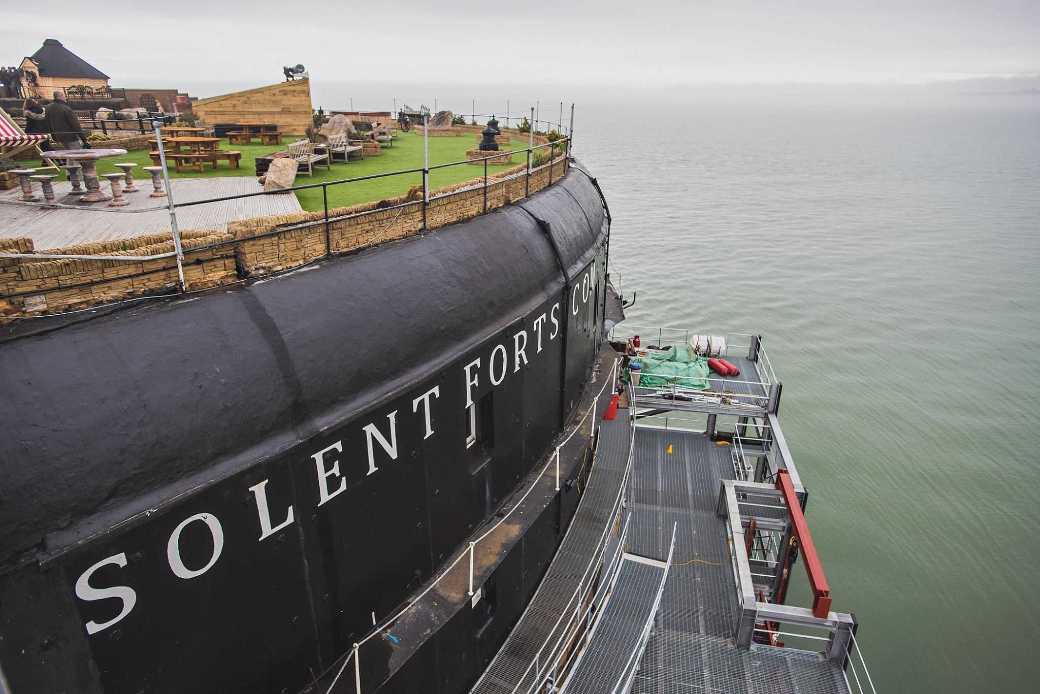Die "Solent Forts": Abenteuerspielplatz mitten auf dem Meer